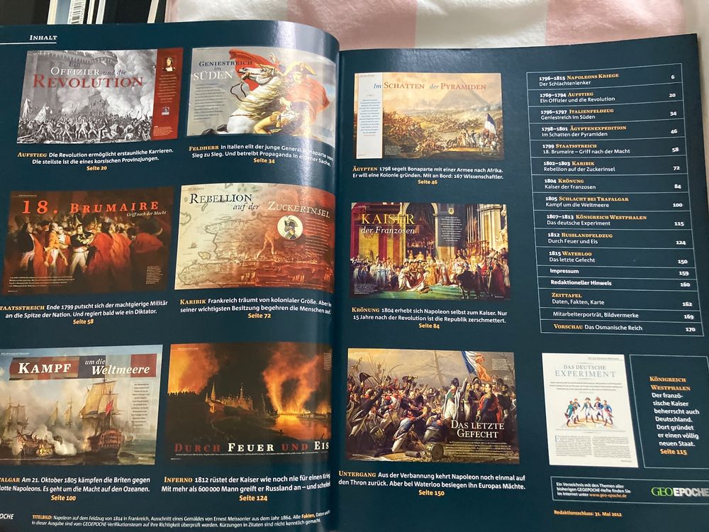 GEO Epoche Nr 55 Napoleon und seine Zeit 1769-1821 (Gebraucht) in ...