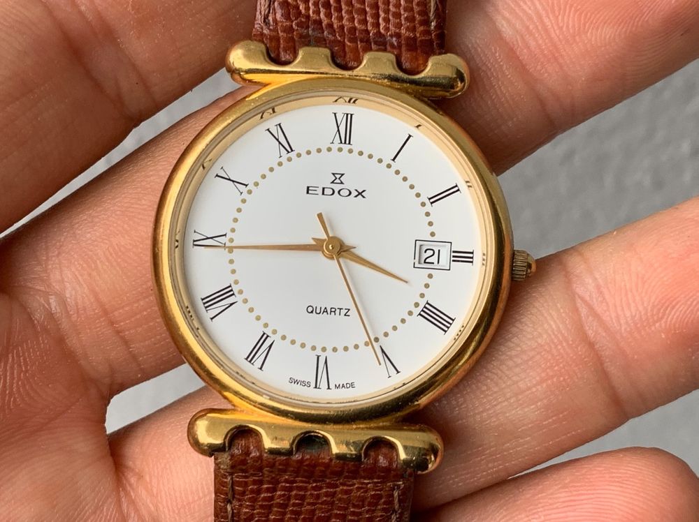 EDOX montre homme / Herrenuhr läuft (Gebraucht) in Biel/Bienne für CHF 22 – mit Lieferung auf ...