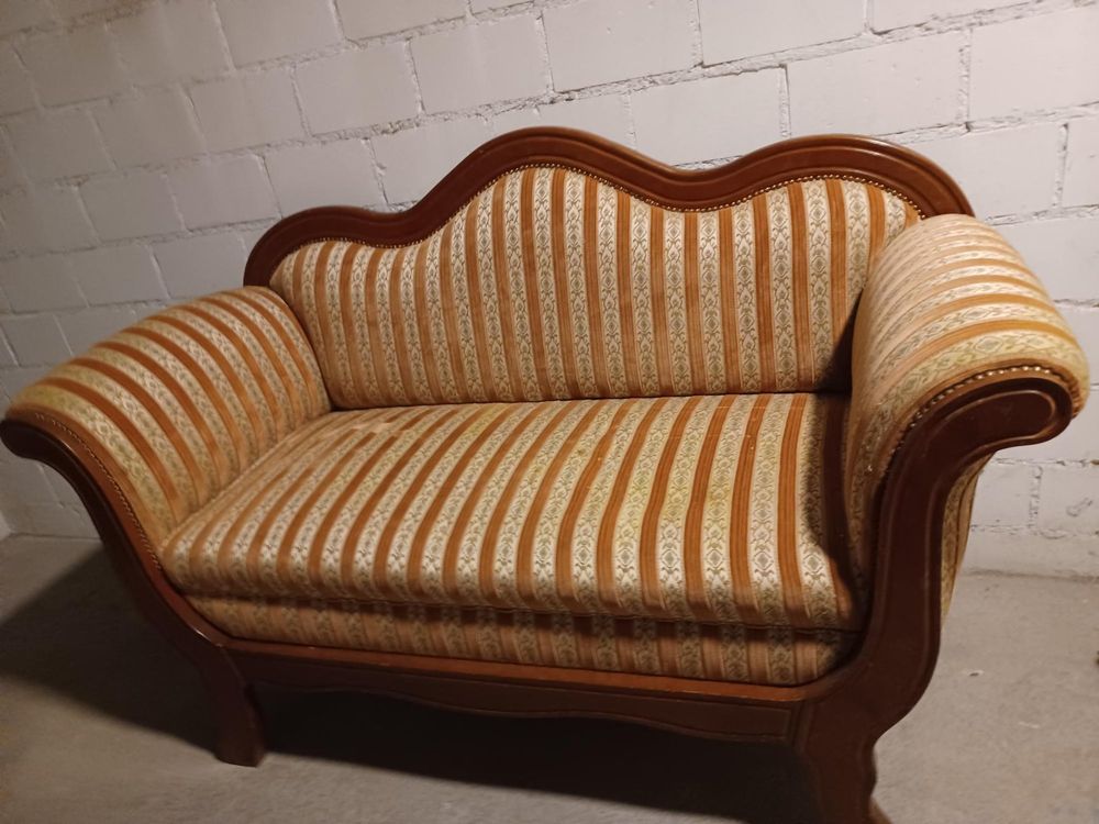 Sofa antik Biedermeier Massiv | Kaufen auf Ricardo