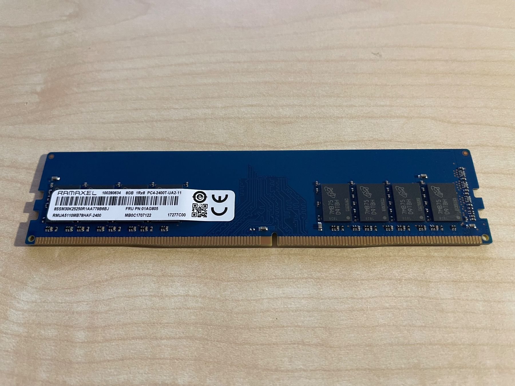 RAM, 8GB 1Rx8 PC4-2400T-UA2 Ramaxel (Gebraucht) in Böbikon für CHF 11.9 ...