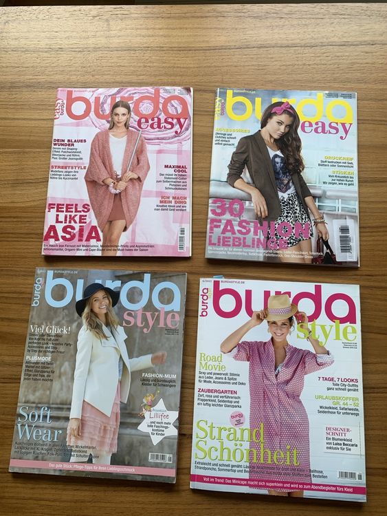 5 Nähmagazine burda und la maison victor (Gebraucht) in Kestenholz für ...
