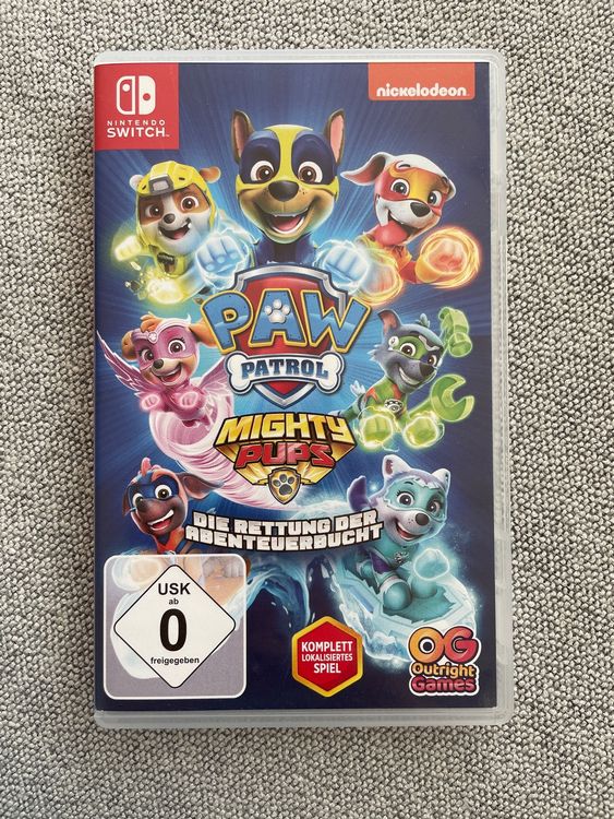 Nintendo switch Paw Patrol mighty pups | Kaufen auf Ricardo