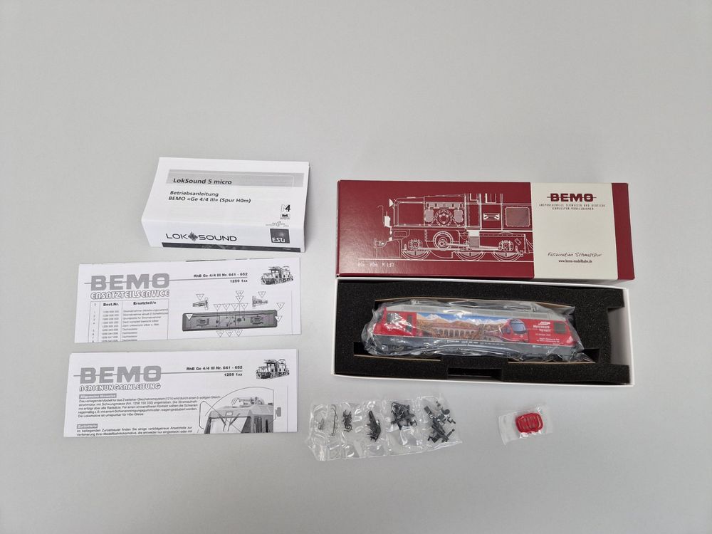 BEMO 1359 175 RhB Ge 4/4 III 644 ''Weltrekordversuch'' Sound (Neu und ...