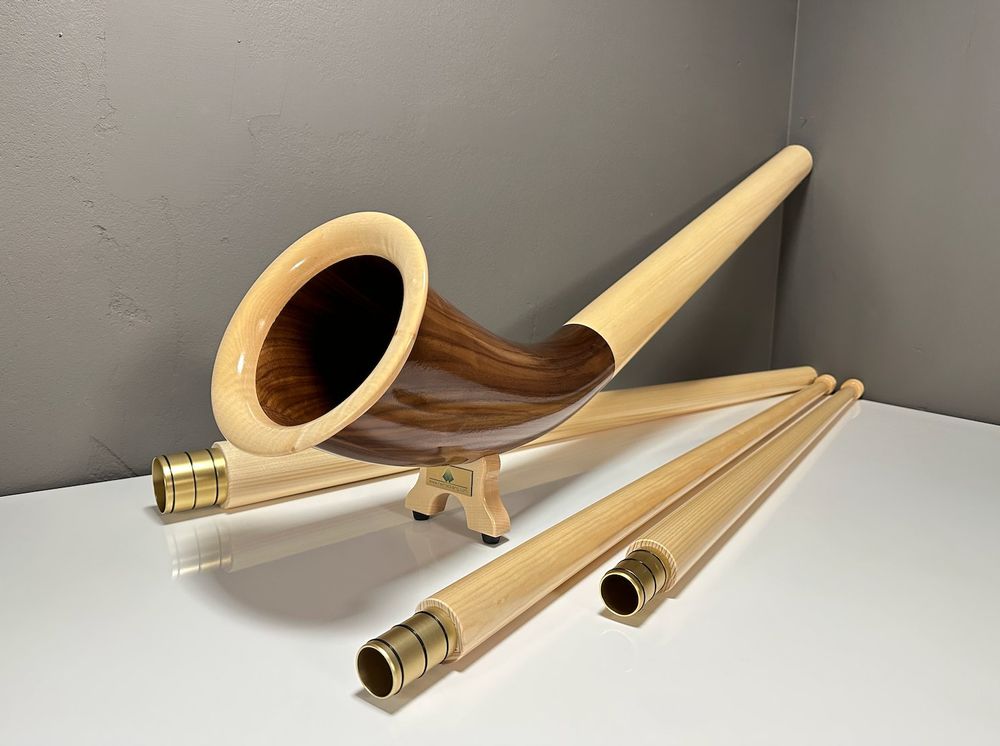 Alphorn, cor des alpes, alpine horn, Horn, SONDEREDITION ! (Neu und ...