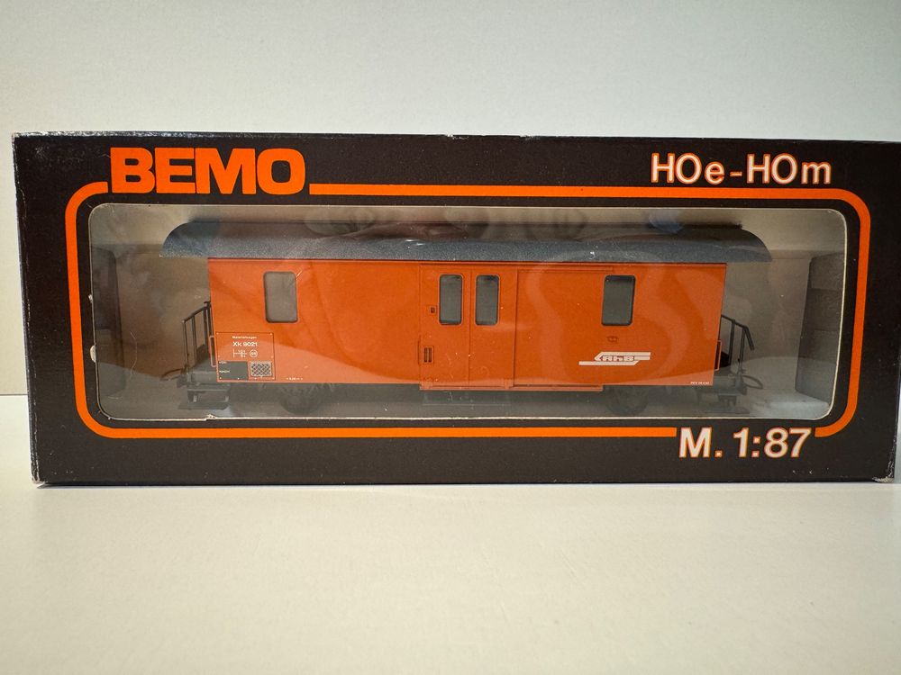 H0m Bemo 2265: Materialwagen RhB Xk 9021 (Gebraucht) in Bottmingen für CHF 10 – mit Lieferung ...