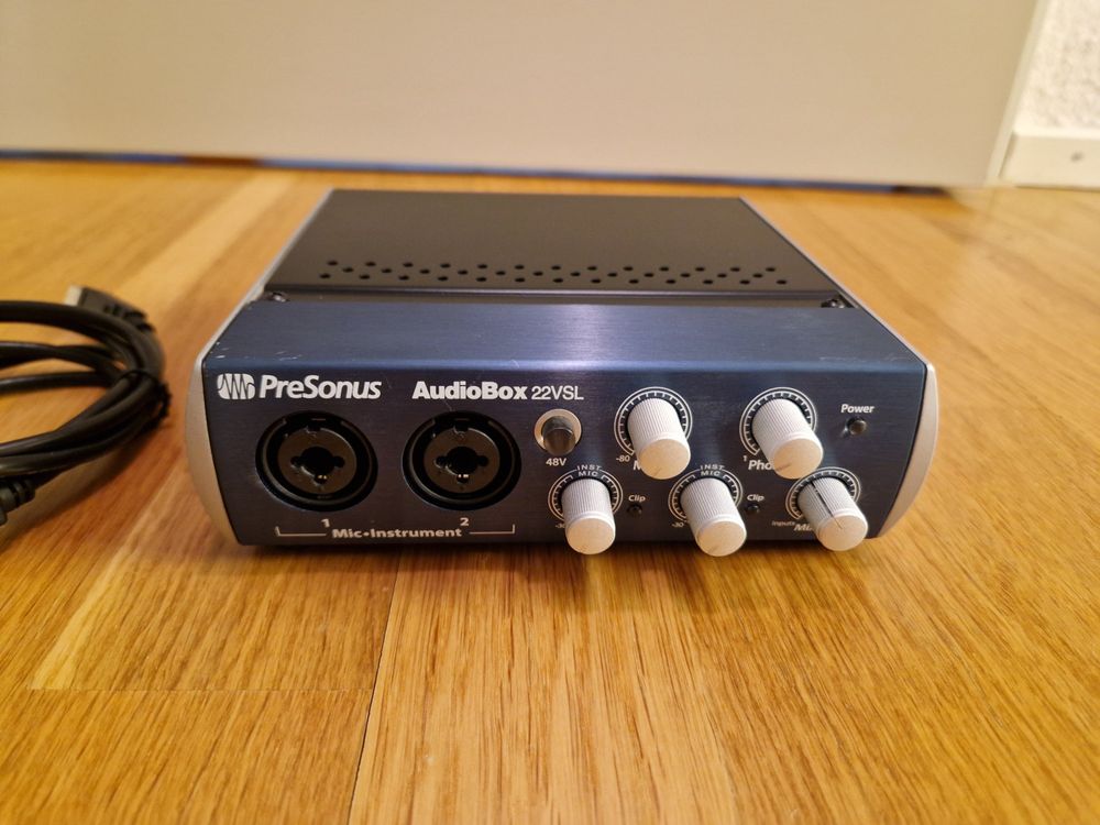 Presonus AudioBox 22VSL Audio-Interface (Gebraucht) in Wallisellen für CHF 50 – mit Lieferung ...