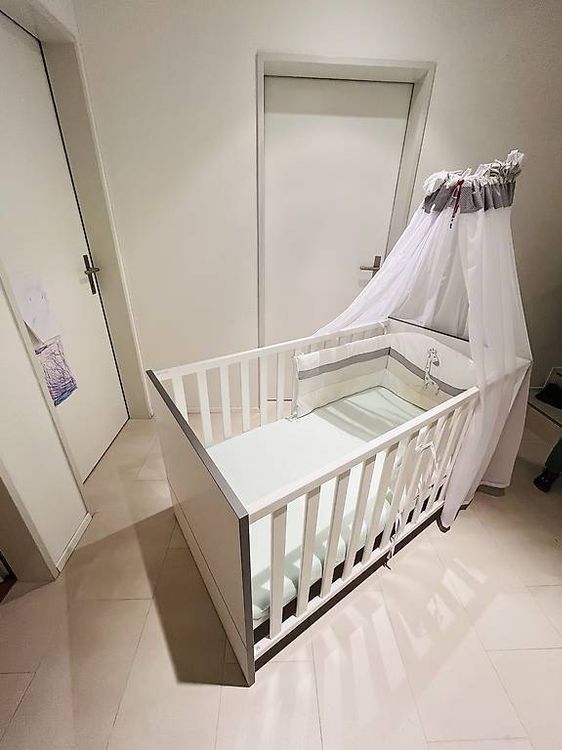 Babybett inkl. Umbauset zum Juniorenbett (diverses GRATIS) (Gebraucht ...