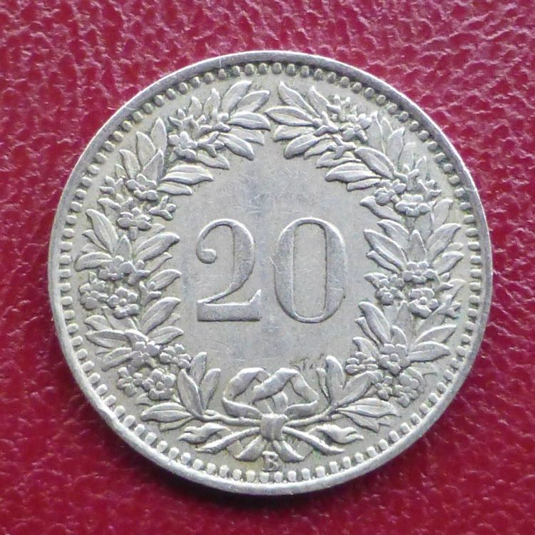 20 Rappen - Jahrgang 1943 (Gebraucht) in Basel für CHF 2.5 – mit Lieferung auf Ricardo kaufen