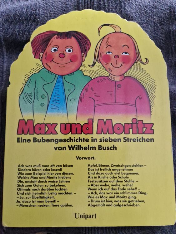 Wilhelm Busch Max und Moritz Klassiker | Kaufen auf Ricardo