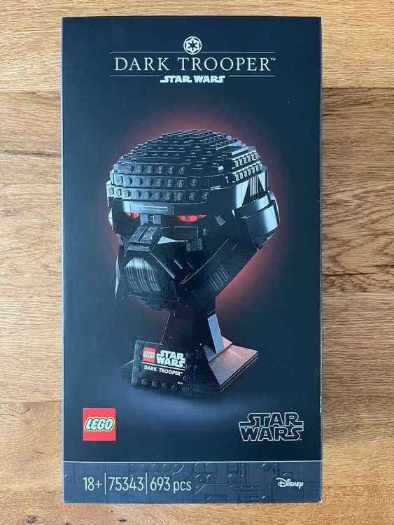Lego 75343 Star Wars Dark Trooper Helm Neu (Neu und originalverpackt ...