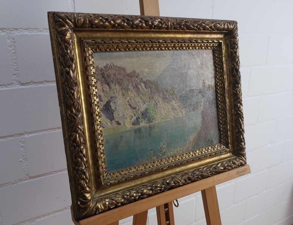Gemälde Albert Gos Lac de Géronde (Gebraucht) in Volketswil für CHF 620 ...