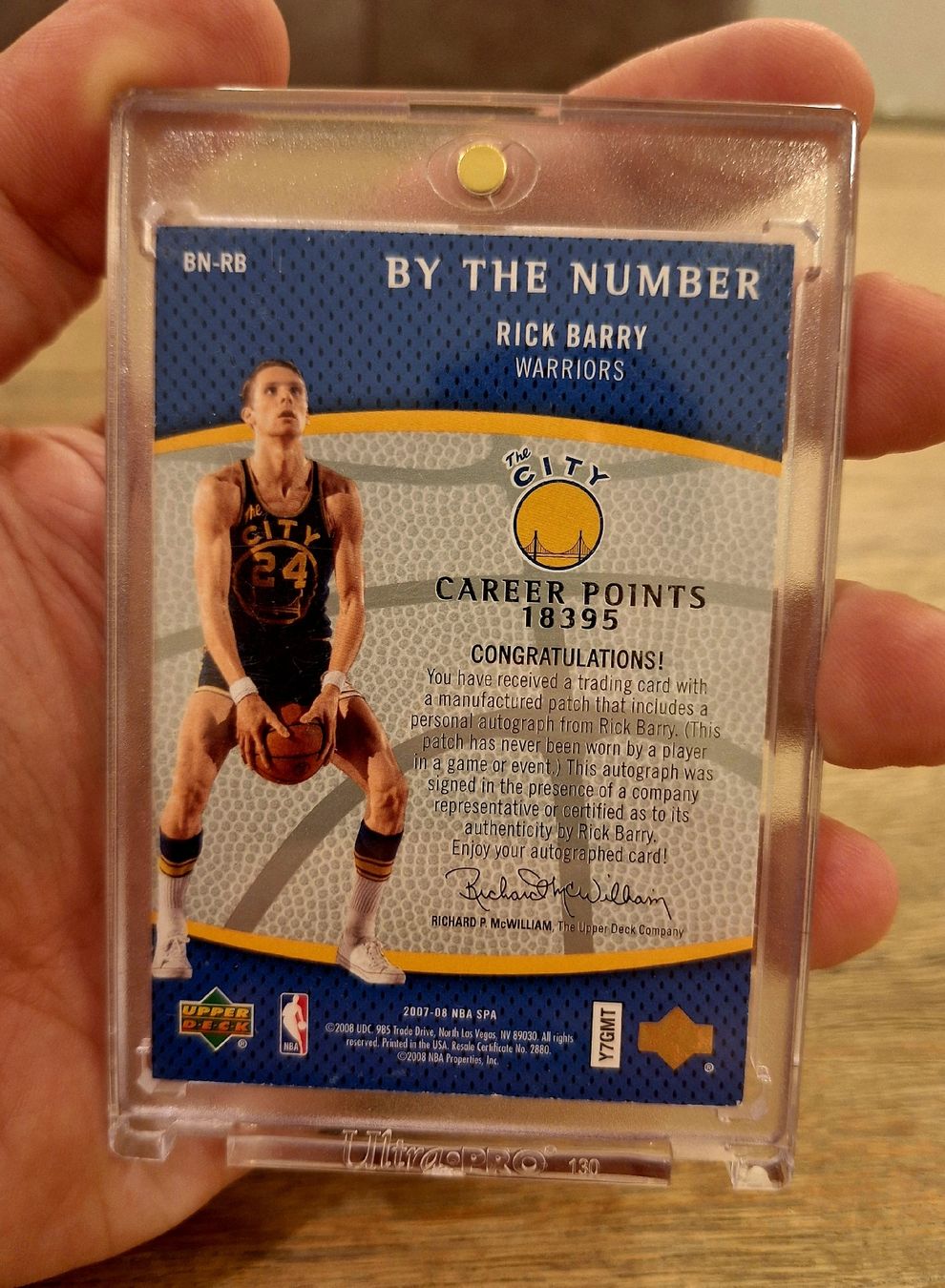 RICK BARRY AUTOGRAHP (Gebraucht) in Dietikon für CHF 250 – mit ...