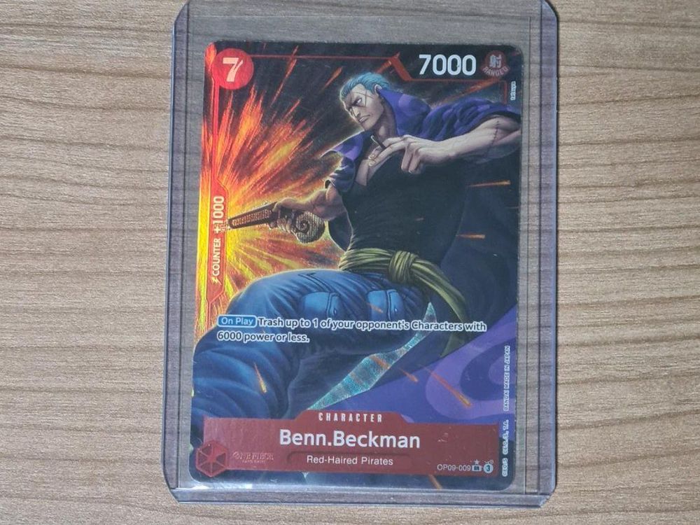 One Piece TCG: Benn.Beckman - AA - OP09 (EN) (Neu (gemäss Beschreibung ...