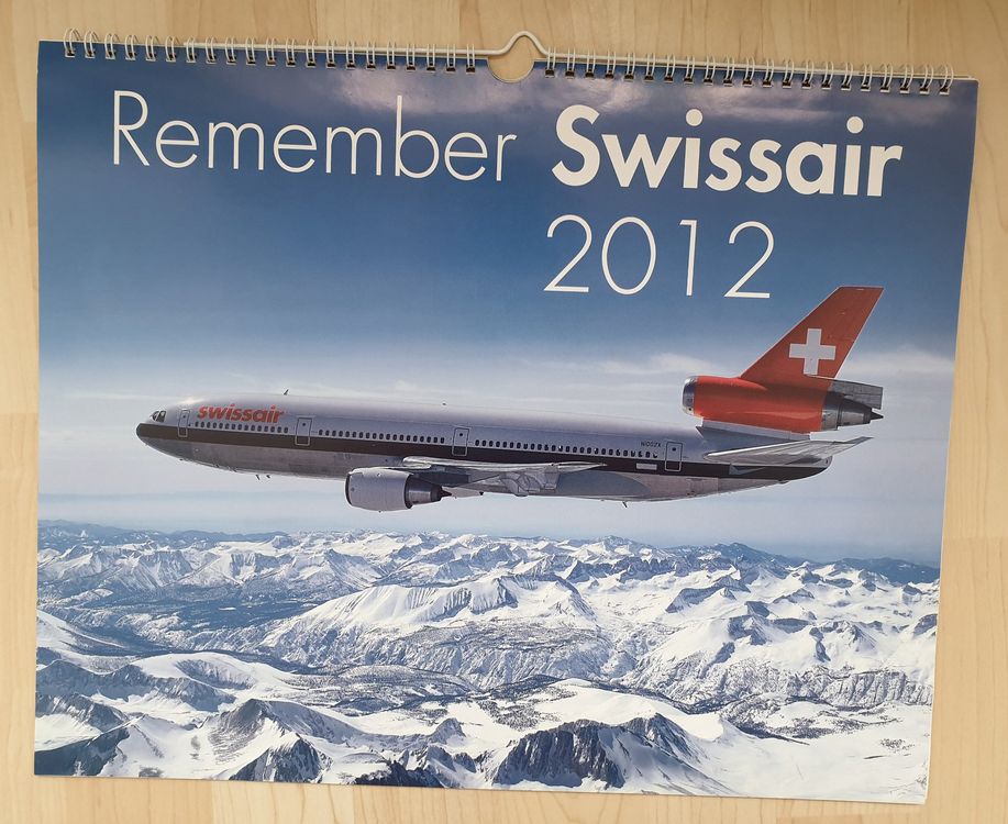 KALENDER "REMEMBER SWISSAIR" VON 2012 (Versand möglich) (Gebraucht) in ...