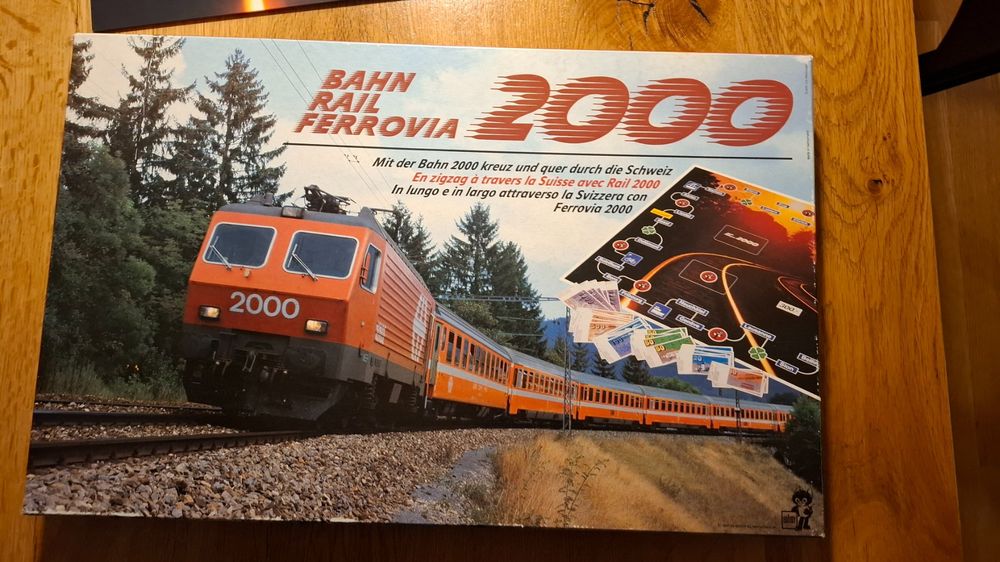 Bahn 2000 Brettspiel Schweiz (Gebraucht) in Winterthur für CHF 4 – mit ...