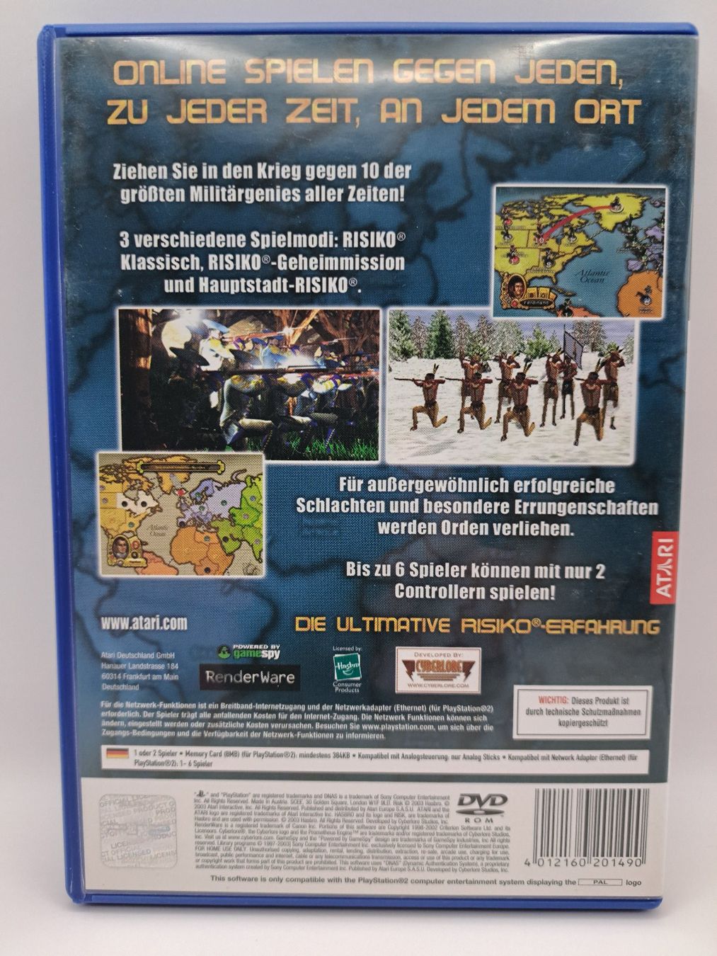 Risiko Die Weltherrschaft (Playstation 2/PS2) (Gebraucht) in Balgach ...