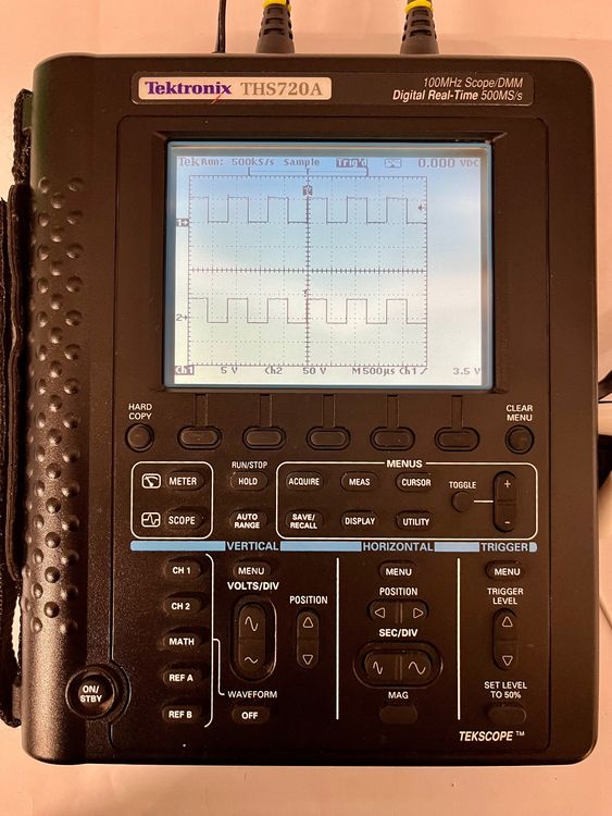 Tektronix THS720A Oszilloskop und DMM, 100MHz mit 500MS/s (Gebraucht ...