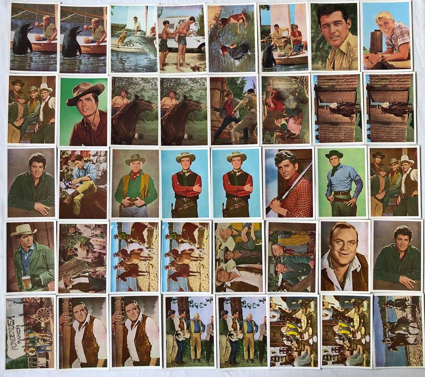40x Bonanza/Bronco/Flipper - Sticker - Americana, NBC (Gebraucht) in ...