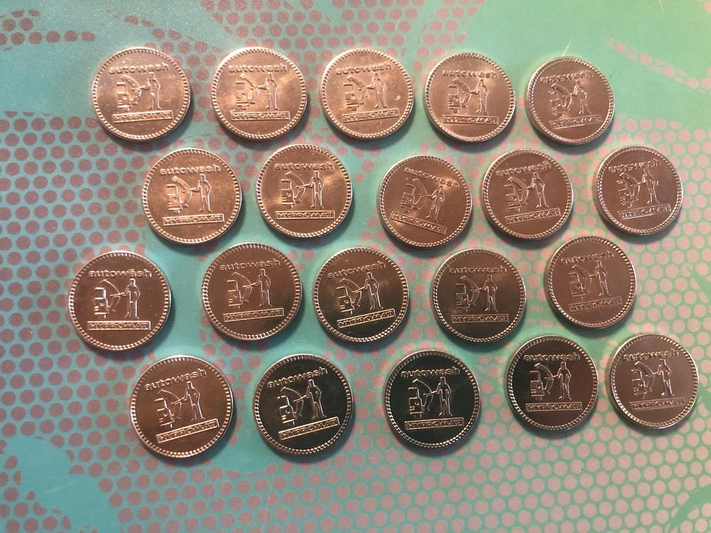 20 Hypromat Autowash Jetons (35) (Gebraucht) in Vilters für CHF 9 – mit Lieferung auf Ricardo kaufen