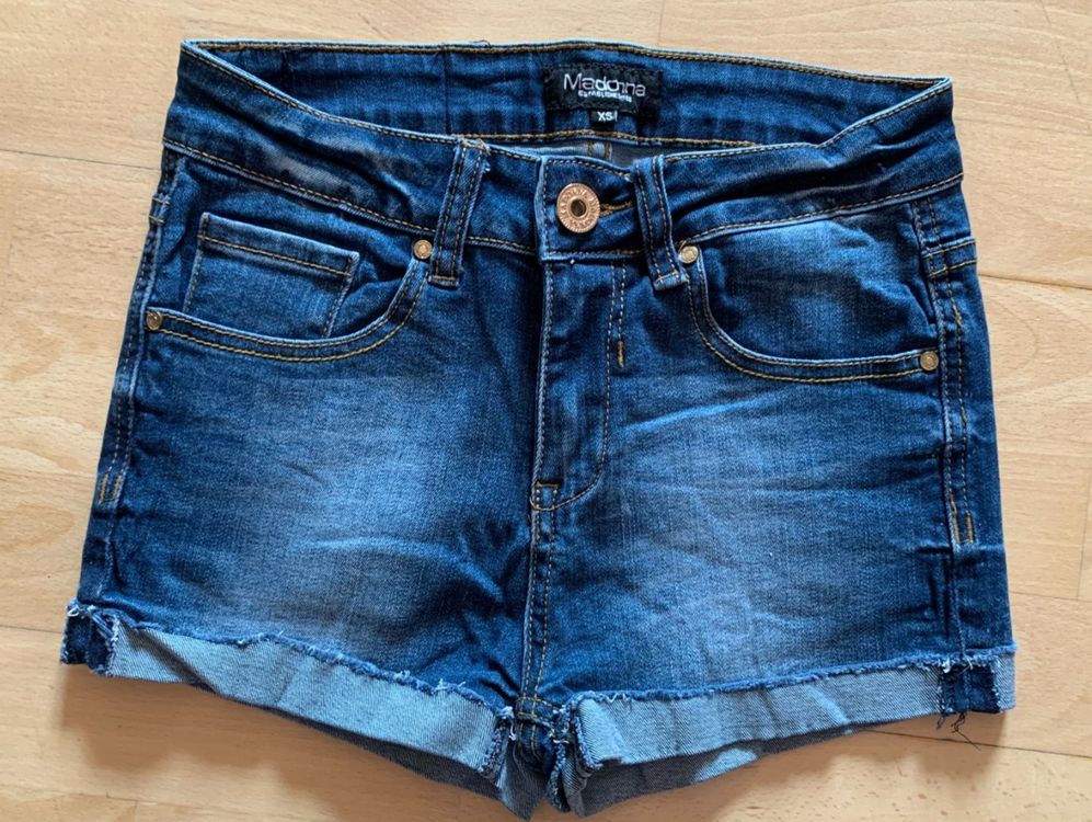 MADONNA Kurze Hose, Jeans Shorts in Grösse XS | Kaufen auf Ricardo