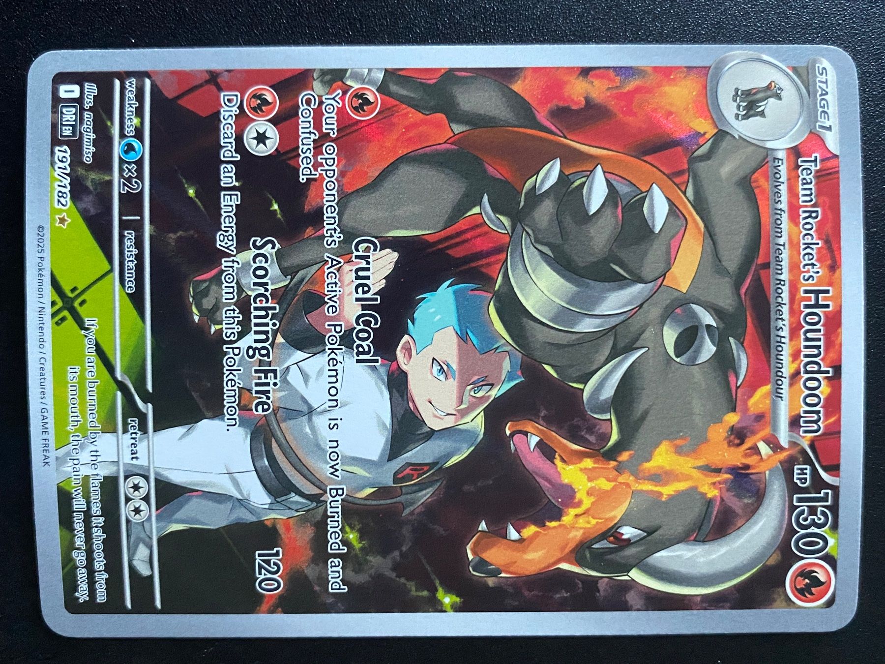 Houndoom of Team Rocket 191/182 - Destined Rivals - FR - NM+ (Neu ...