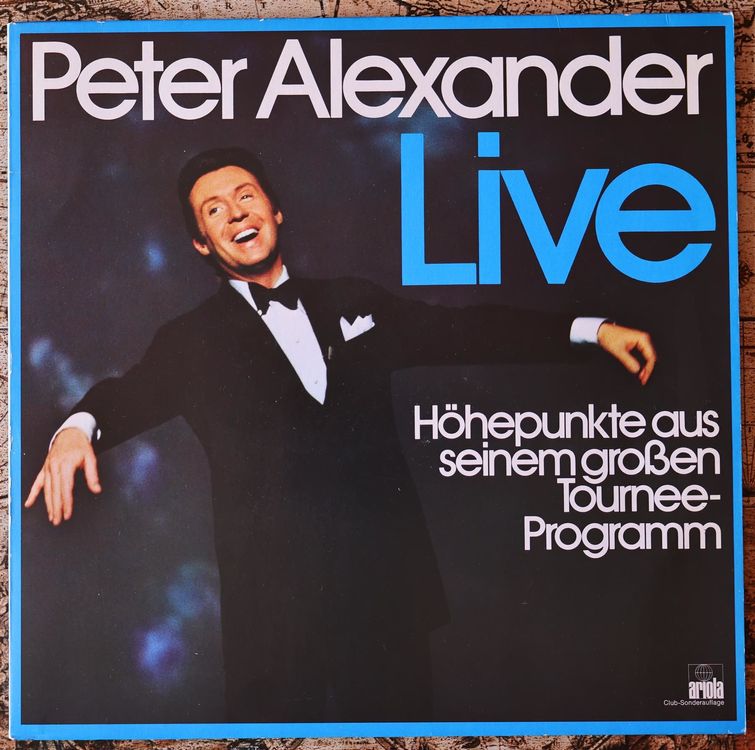 Alexander Peter - Live | Kaufen auf Ricardo