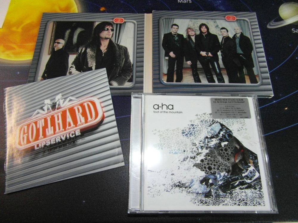 Gotthard - Lipservice + a-ha - Foot of the mountain CDs (Gebraucht) in Lengnau BE für CHF 1.9 ...