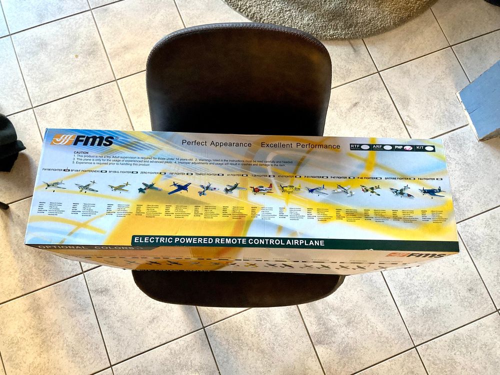 FMS Mini FW190-A8 800 Series Electric Warbird (Neu und originalverpackt ...