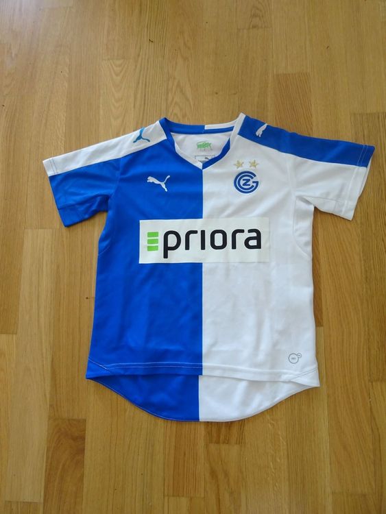 GCZ Heimtrikot Grasshopper Zürich Gr.140 (Gebraucht) in Zürich für CHF ...