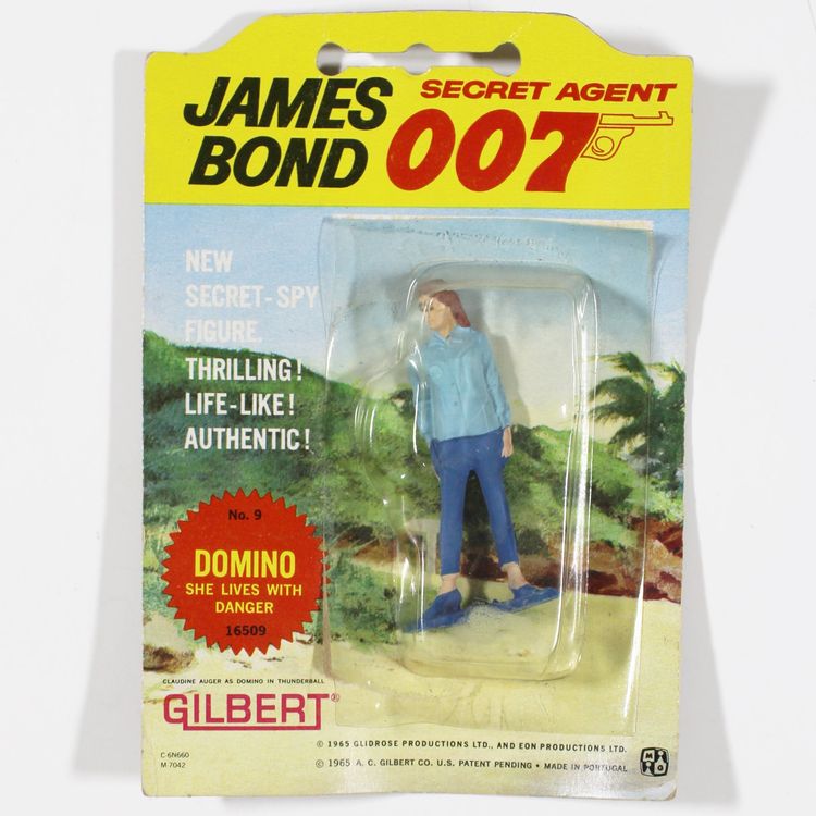 JAMES BOND 007 Figur DOMINO von 1965 USA - OVP / SELTEN!! | Kaufen auf ...