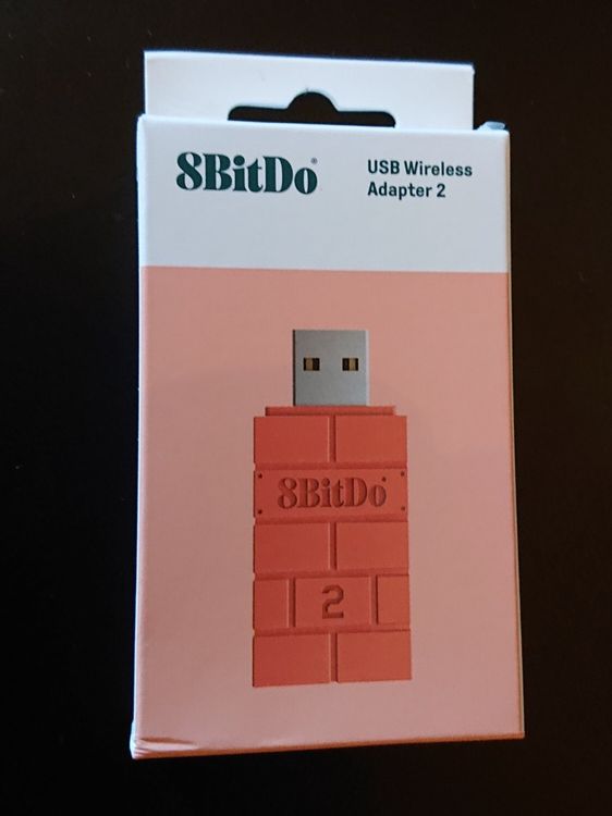 NEU - 8BitDo Wireless USB Bluetooth Empfänger Adapter Rot (Neu und ...