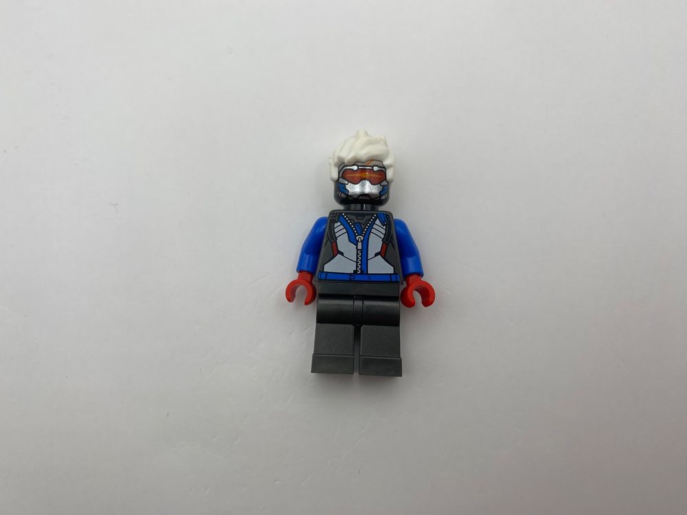 LEGO Minifigure Overwatch Soldier: 76 (John Francis (ow006) (Usato) a ...