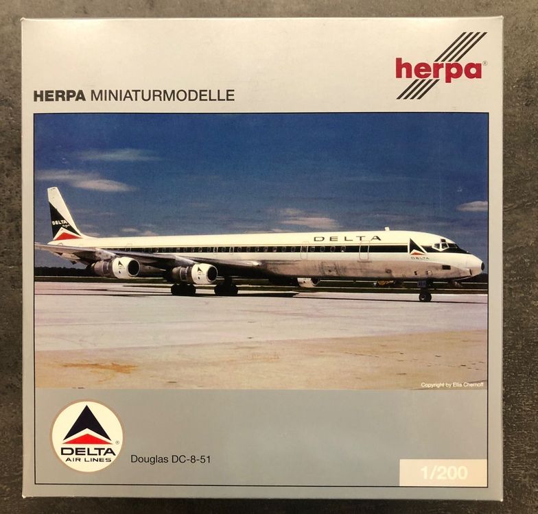 Herpa Wings 551557 "Delta air Lines" (Neu und originalverpackt) in ...