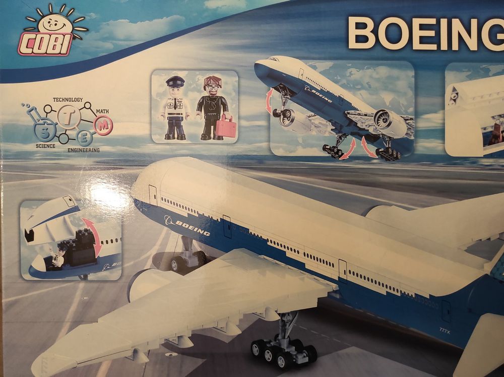 Boeing 777 X von Cobi (zu 100% LEGO Kompatibel)1/123 | Kaufen auf Ricardo