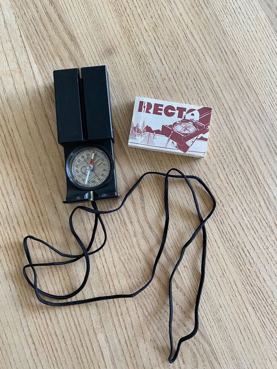 RECTA Feldkompass mit Anleitung D,E,F,I, | Kaufen auf Ricardo