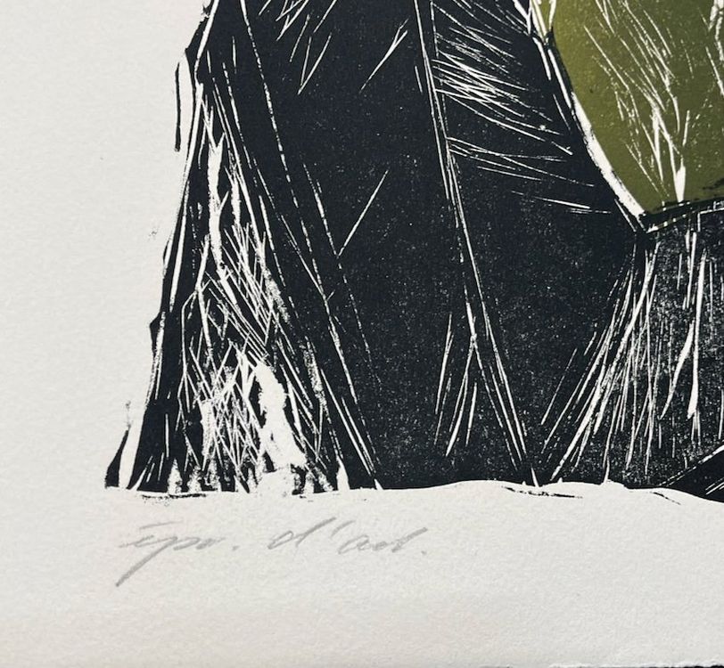 Holzschnitt handsigniert Iréne Wydler (ID b3948) | Kaufen auf Ricardo