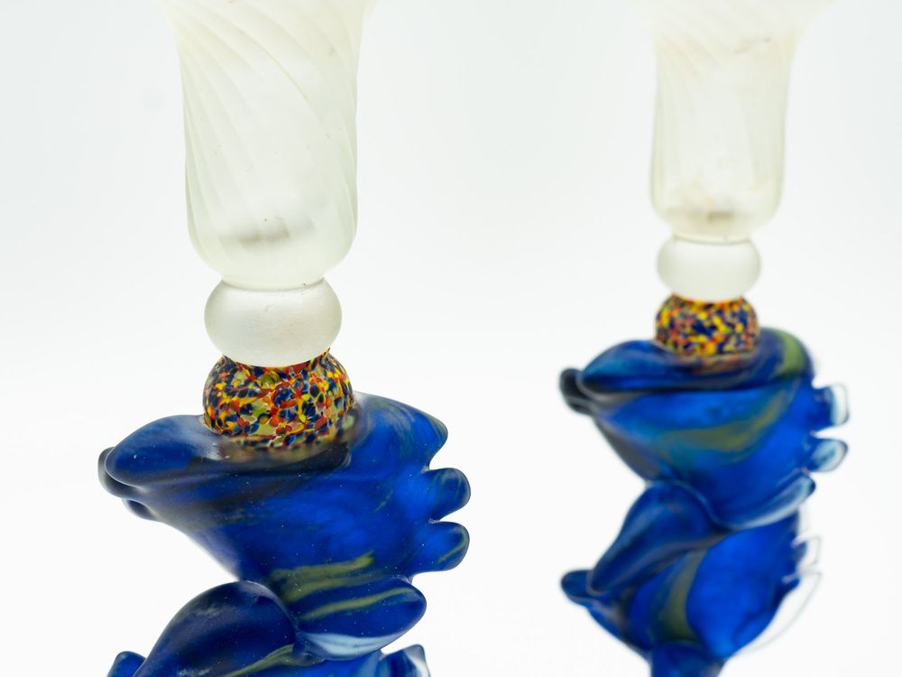 Kerzenständer Glas – Ioan Nemțoi, signiert – Ref. 01/04 (Gebraucht) in ...