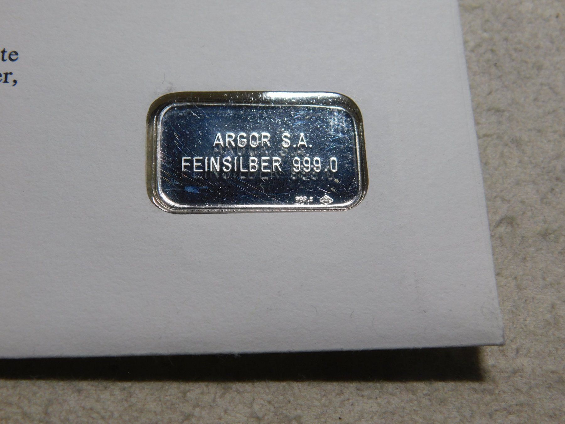Münzbrief Silber (5g/999) - Oldtimer / Daimler & Benz 1982 (Neu (gemäss ...