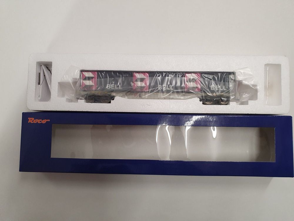 Roco 66656 SBB Containertragwagen BELL (Neu und originalverpackt) in ...