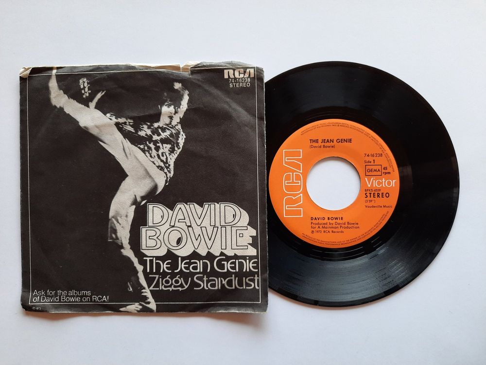 David Bowie - The Jean Genie 1973 Single (Gebraucht) in Eichberg für CHF 7 – mit Lieferung auf ...