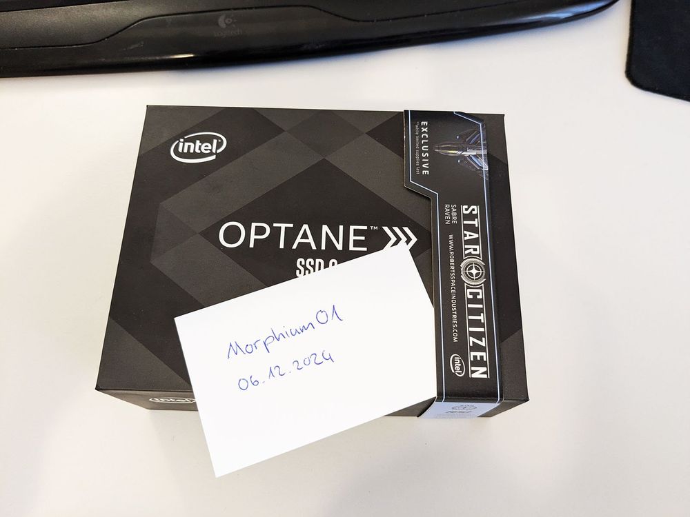 Intel Optane 900P 280GB SSD / Star Citizen Sabre Raven Code (Neu und ...