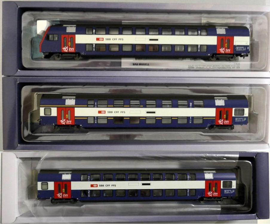 HAG/Tillig SBB Re 450 S-Bahn Set ZVV4-Teilig Digital Neu OvP | Kaufen auf Ricardo