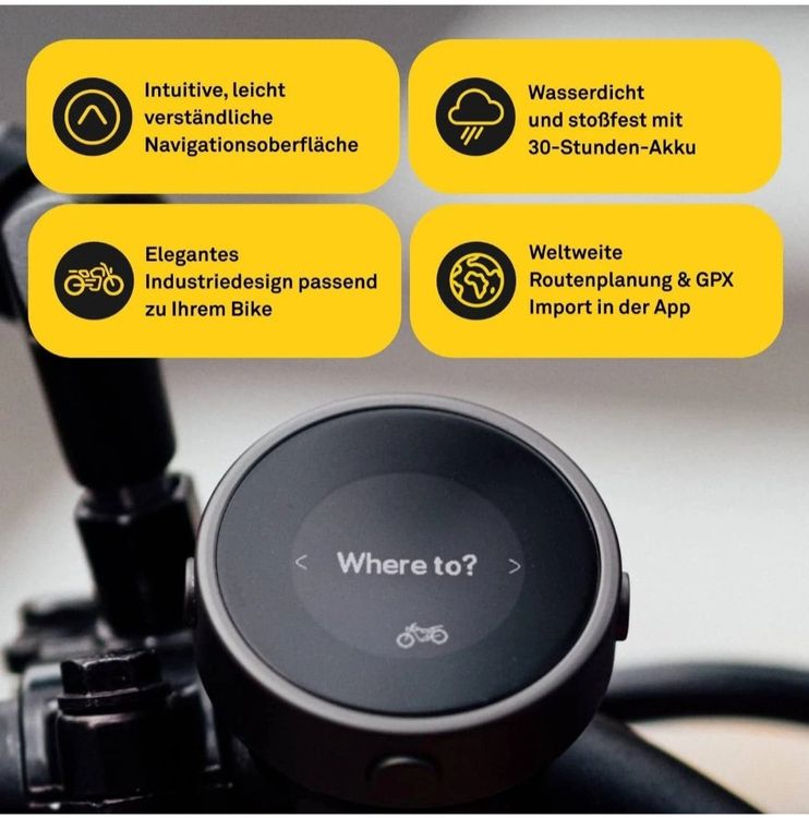 Beeline I Vespa Motorrad Navi GPS neuwertig (Gebraucht) in Bronschhofen ...