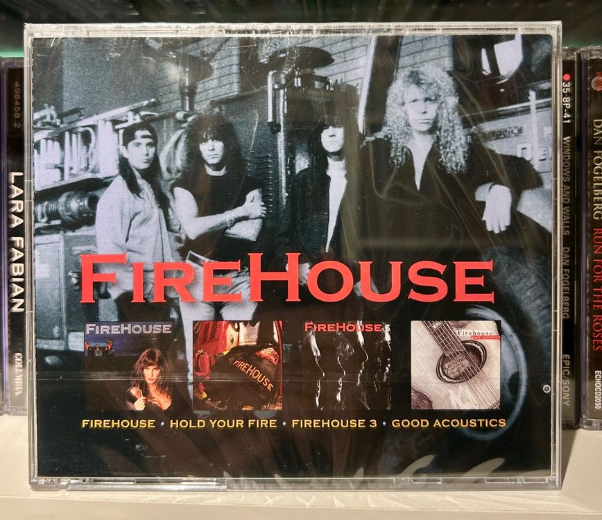 FIREHOUSE „S/T-Hold Your Fire-3-Acoustic“ 3CD SET! MELODIC (Neu und ...