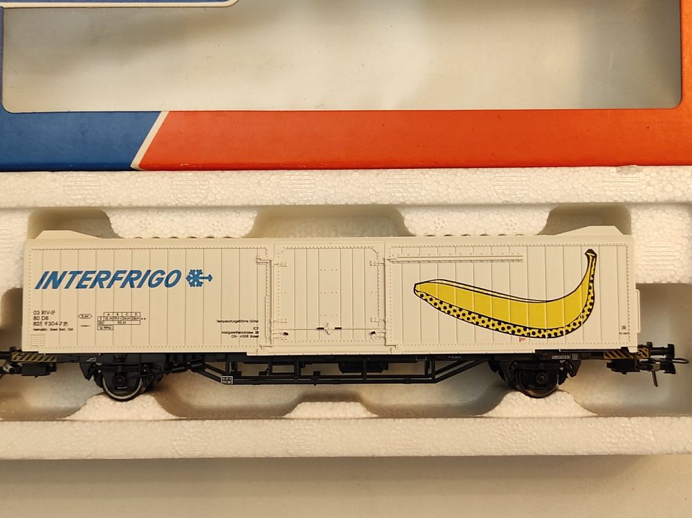 Kühlwagen "Interfrigo / Banane" der DB von Roco H0, GS (Neu und ...