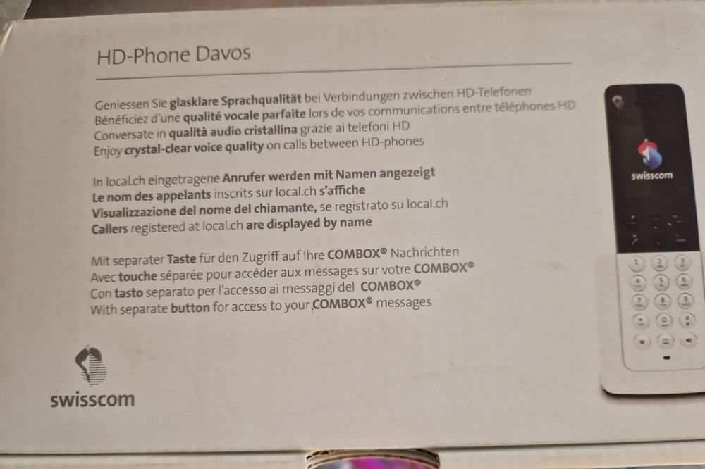 Telefon Hd phone Davos | Kaufen auf Ricardo