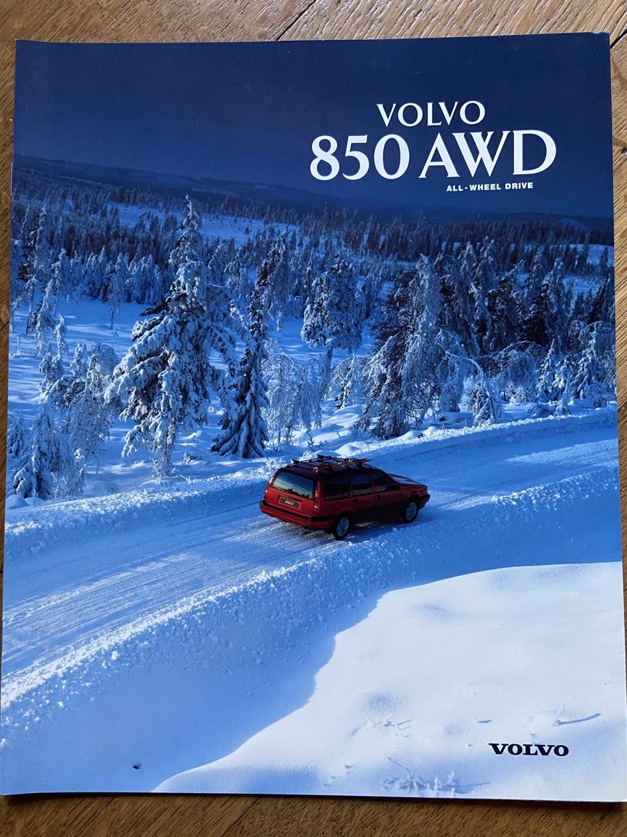 VOLVO 850 AWD Prospekt 1997 deutsch Schweiz brochure (Gebraucht) in ...