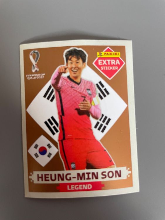 Heung-Min Son Panini Extra Sticker (Neu (gemäss Beschreibung)) in ...