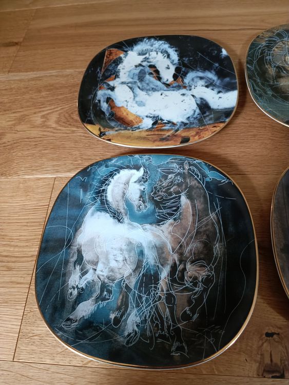 6 Hans Erni Teller Bilder (Gebraucht) in Würenlingen für CHF 45 – mit Lieferung auf Ricardo kaufen