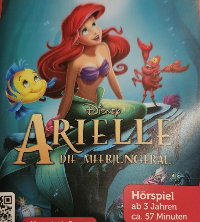 🔥 TONIE Figur Disney Arielle 🩵 die Meerjungfrau OVP 🔥 (Neu und ...